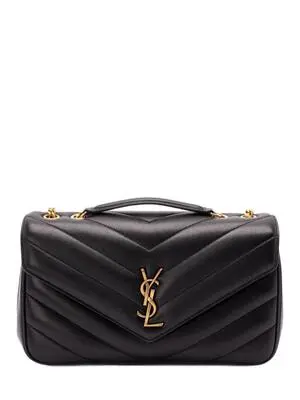 Saint Laurent Loulou Medium Leather Shoulder Bag - Multicolor