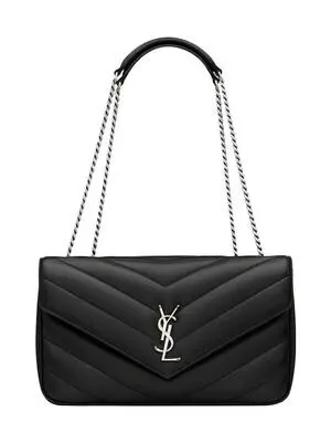 Saint Laurent Loulou Medium Leather Shoulder Bag - Multicolor