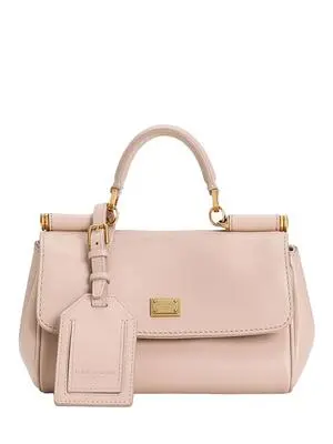 Dolce & Gabbana Dolce & Gabbana My Sicily Handbag In Plongé Leather Multicolor
