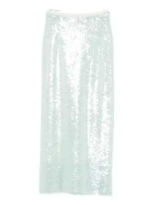FORTE_FORTE Sequined Midi Skirt - Multicolor