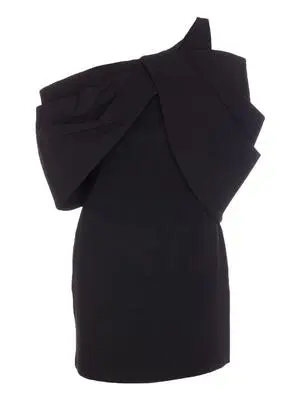 Solace London Thelma Mini Dress - Black