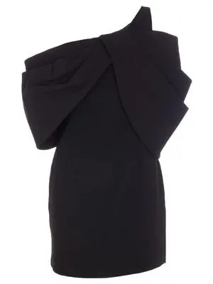 Solace London Thelma Mini Dress - Black
