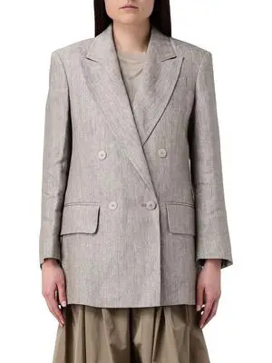 Max Mara Double-breasted Blazer - Gray