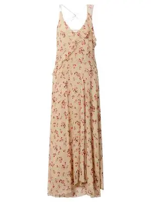 Isabel Marant Étoile Luxie Floral Print Dress - Multicolor