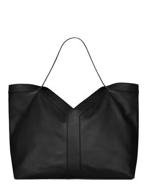 Saint Laurent Oversize Leather Tote Bag - Multicolor