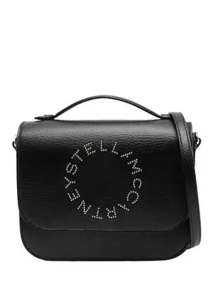 Stella McCartney Mini Bag With Studded Detailing - Black