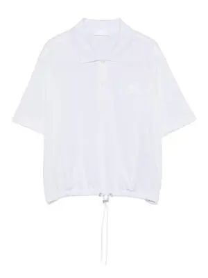 Moncler Logo Cotton Polo Shirt - Multicolor