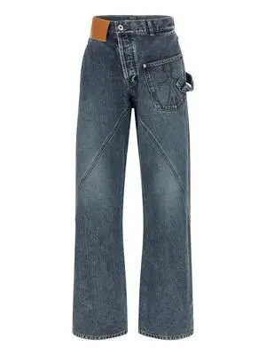 JW Anderson Twisted Workwear Jeans - Blue