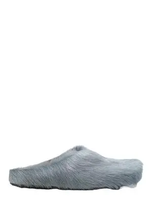 Marni MARNI Calf Hair Slip-On Trainers Blue