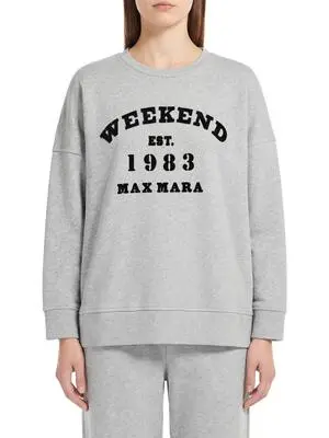 Max Mara Crewneck Sweatshirt - Gray