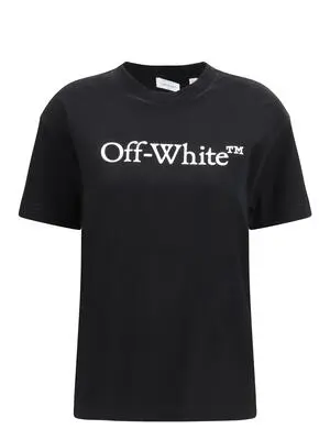 Off-White Big Logo T-shirt - Black