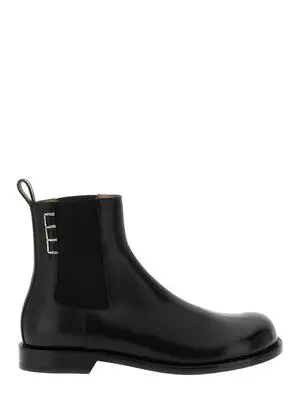 JW Anderson Chelsea Loafer Ankle Boots - Black