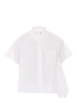 SACAI SACAI Short-Sleeve Poplin Shirt