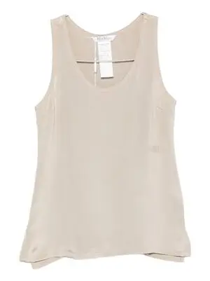 Max Mara Logo Cotton T-shirt - Multicolor