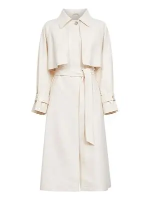 Herno Belted Trench Coat - Multicolor