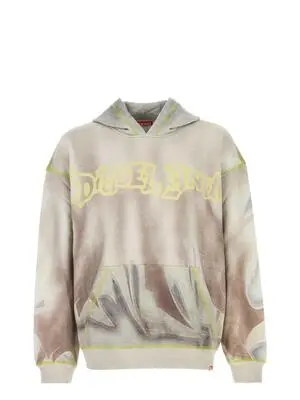 DIESEL® Printed Cotton Sweatshirt - Multicolor