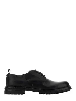 DOLCE & GABBANA DOLCE & GABBANA Leather Lace-Up Shoes