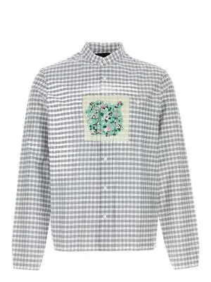 Prada Embroidered Cotton Shirt - Multicolor