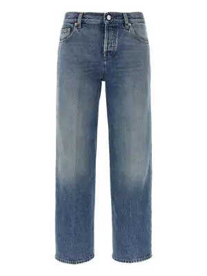 Gucci Straight Leg Jeans - Blue