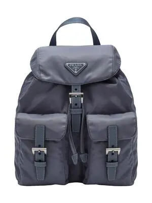 Prada PRADA Re-Edition 1978 Small Backpack Aviator In Re-Nylon Blue