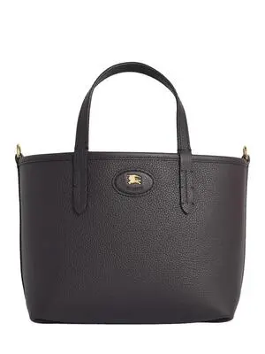 Burberry Burberry Bloomsbury Mini Reversible Leather Tote Bag Brown