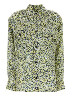 Bottega Veneta Printed Silk Shirt - Multicolor
