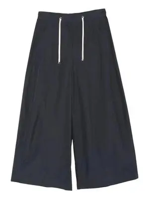 Max Mara Cotton Wide-leg Pants - Multicolor