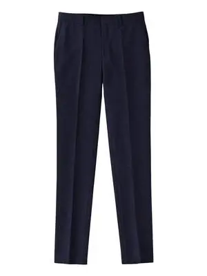 BOSS H-genius Wool Trousers - Blue