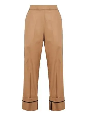 Herno HERNO Cotton Gabardine Trousers Multicolor
