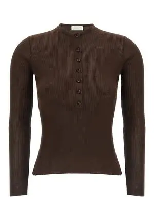MAGDA BUTRYM MAGDA BUTRYM Ribbed Silk Sweater