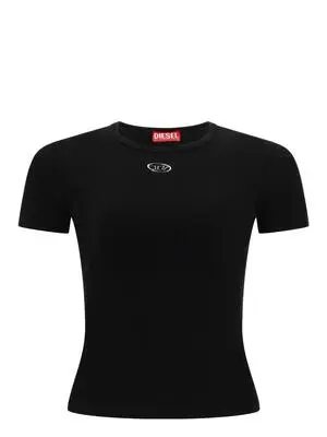 DIESEL® DIESEL Ribbed T-Shirt Black