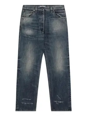 Prada Washed Denim Jeans - Blue