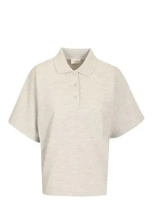 Saint Laurent Oversized Polo Shirt - Black