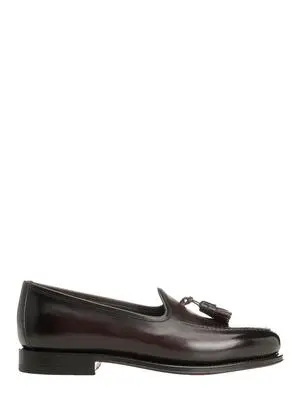 Santoni Andrew Tassel Loafers - Brown