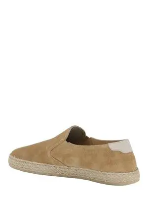 Brunello Cucinelli Suede Espadrilles - Cream