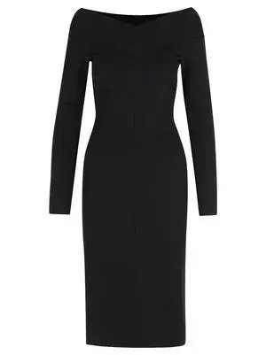 Stella McCartney Viscose Blend Dress - Black