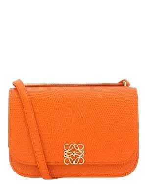 Loewe Borsa Textured Leather Shoulder Bag - Multicolor