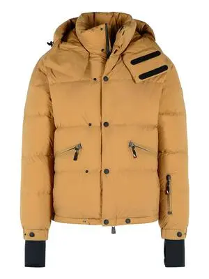 Moncler Hooded Polyamide Jacket - Brown