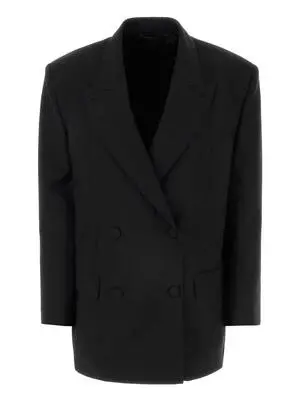 Givenchy Wool Blend Oversize Blazer - Black