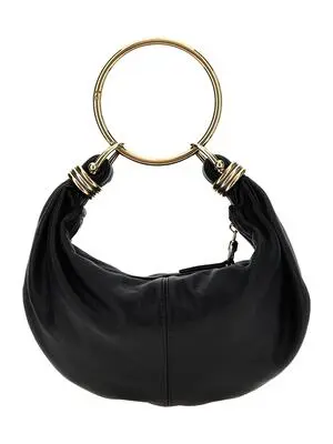 Chloé CHLOE Bracelet Hobo Piccola Handbag Black
