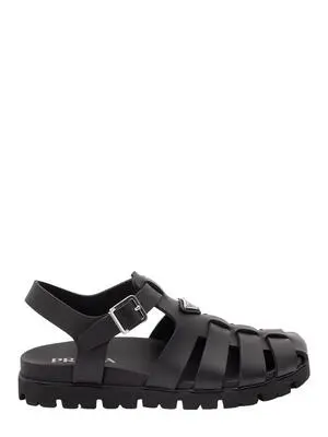 Prada Rubber Fisherman Sandals - Multicolor