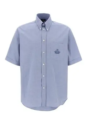 Fendi Crest' Shirt - Blue