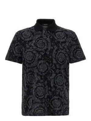 Versace Baroque Polo Shirt - Multicolor