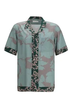 Dries Van Noten Carltone Short-sleeve Shirt - Green