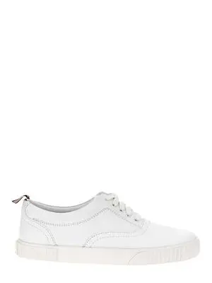 Thom Browne Heritage' Lace-up Leather Sneakers - White