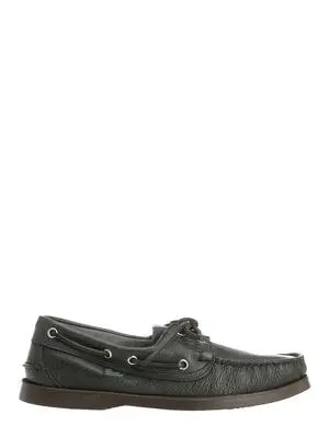Paraboot Barth Boat Shoe - Green