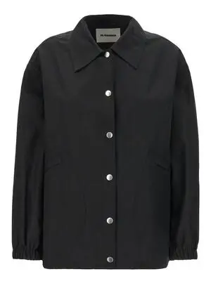 JIL SANDER Jil Sander Black Jacket Multicolor