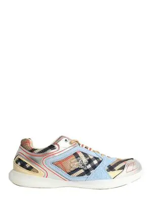 Burberry Leather Blend Sneakers - Multicolor