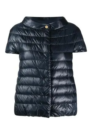 Herno Short Sleeved Down Jacket - Blue