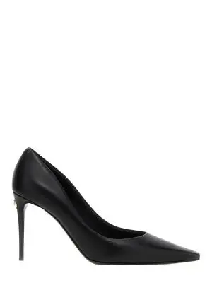 Dolce & Gabbana Nappa Leather "mun" Pumps - Black